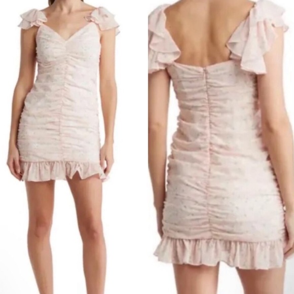 Elodie | Dresses | Elodie Pink Floral Smocked Mini Dress | Poshmark